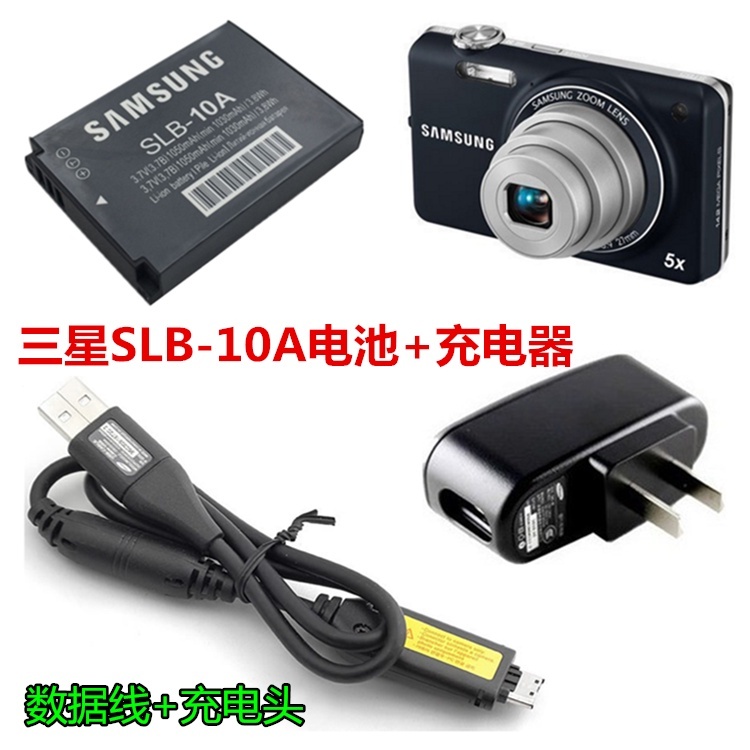 เหมาะสําหรับ Samsung PL50 PL51 PL55 PL60 กล้องดิจิตอล SLB-10A แบตเตอรี่ ...