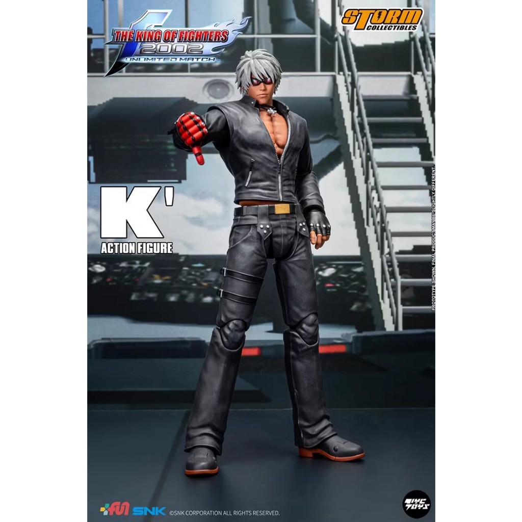 Storm TOYS KOF The King of Fighters 2002 Kai K Action Figure 1/12 รูป ...