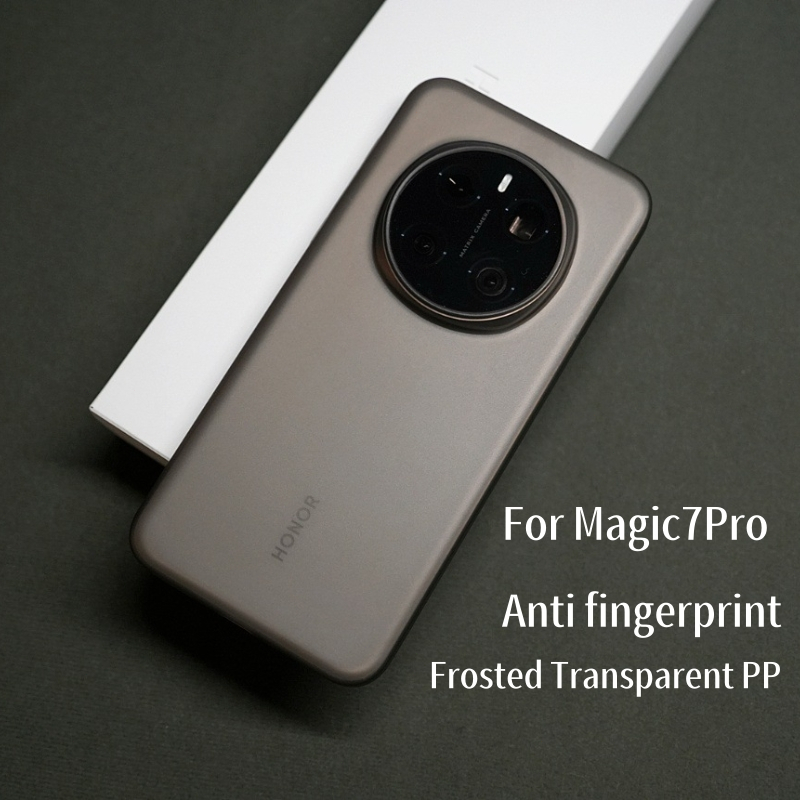 เคสเคลือบ PP บางพิเศษสําหรับ Huawei Mate 70 60 Honor Magic 6 7 Pro ปลอกโปร่งแสงเรียบง่ายป้องกัน ...