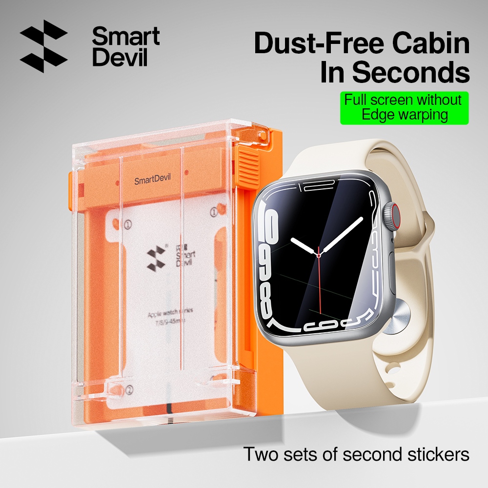 Smartdevil Quick ติดตั้ง Soft Wrap สําหรับ iWatch S8/S4/S5/S6 รวมทุกอย่าง Se2/3 | Shopee Thailand