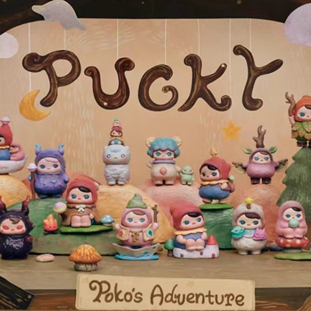 ของแท้ กล่องสุ่ม POPMART PUCKY Poko's Adventure Series Blind Box ...
