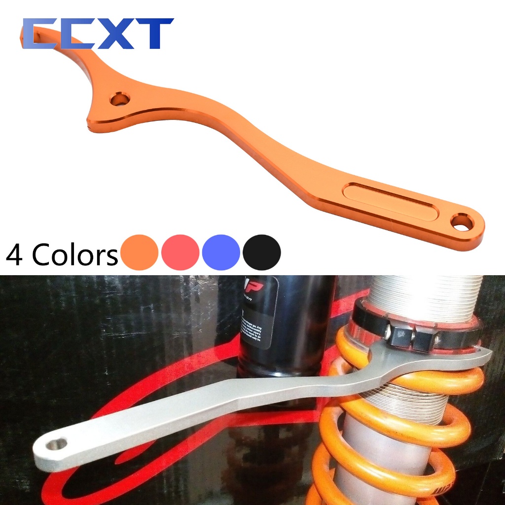 รถจักรยานยนต์ CNC อลูมิเนียมด้านหลังโช้คอัพ Damping Shock Spanner ประแจ ...