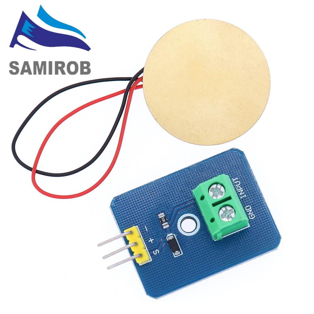 กลองจําลอง Piezoelectric Sensor Analog เซรามิคเซ ็ นเซอร ์ การสั ่ นสะเทือนโมดูล ...