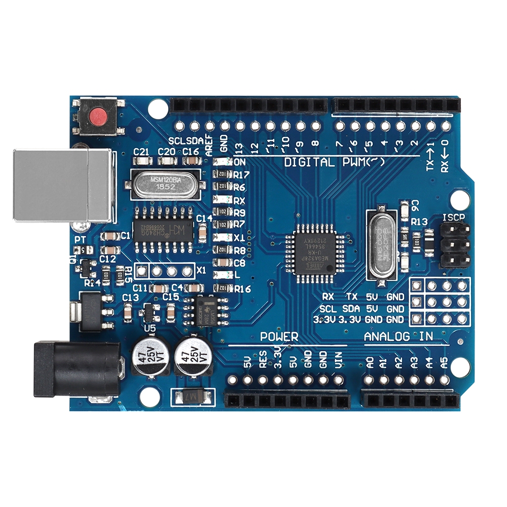 Uno R3 LGT8F328P CH340G สําหรับ Arduino UNO R3 บอร์ดพัฒนา | Shopee Thailand