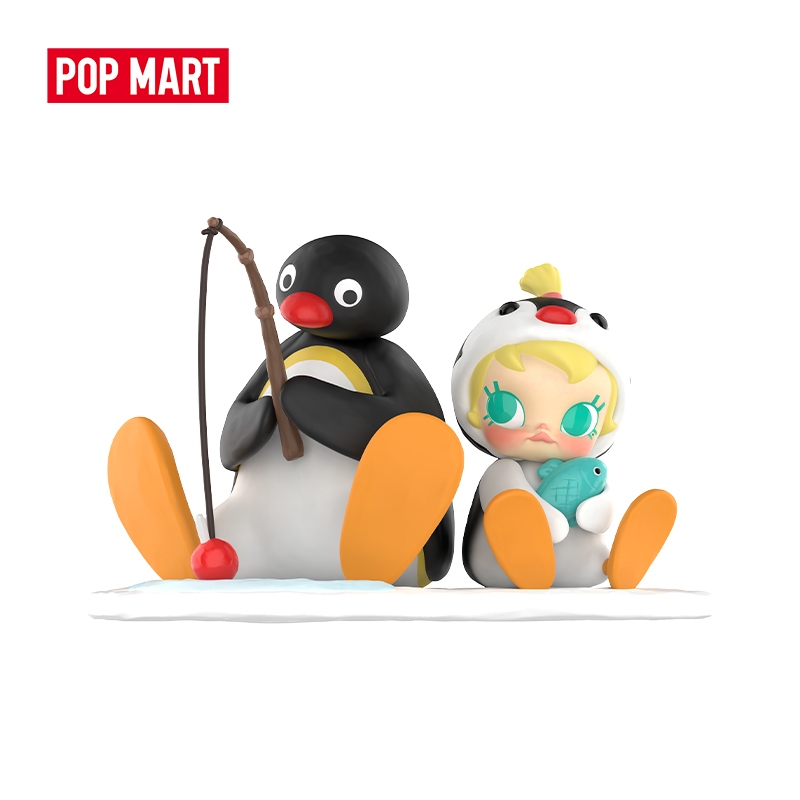 POP MART Baby Molly x PINGU Fishing Time Figure | Shopee Thailand