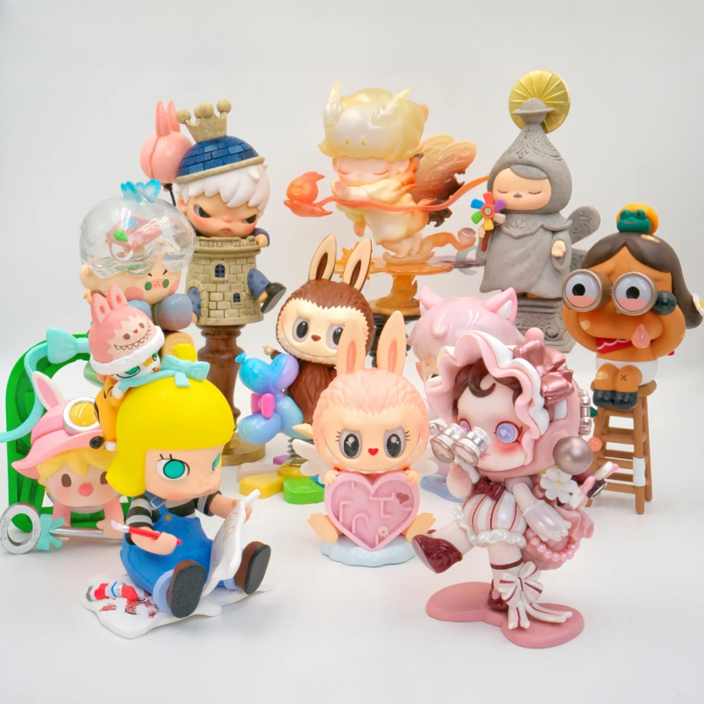 [ ของแท้ ] POPMART Looking KOKO Series Blind Box Complete Set ตุ๊กตา ...