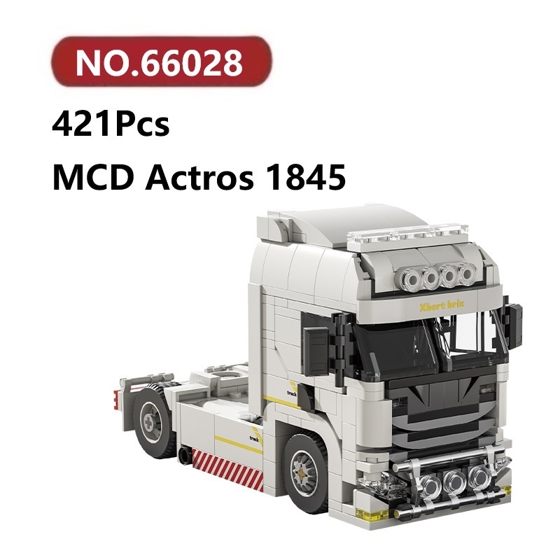 MCD Actros 1845 รถบรรทุก เข้ากันได้ตัวต่อเลโก้ 421ชิ้น Xbert Car เลโก้ ...
