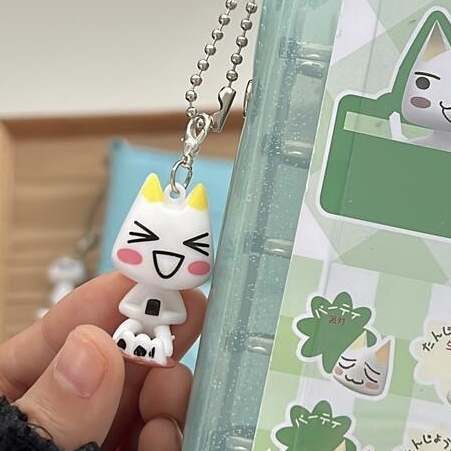 โบราณ Doro Cat สามมิติจี้คู่มือจี้เรซิ่น Hand-Made กระเป๋าดินสอ ipad ...