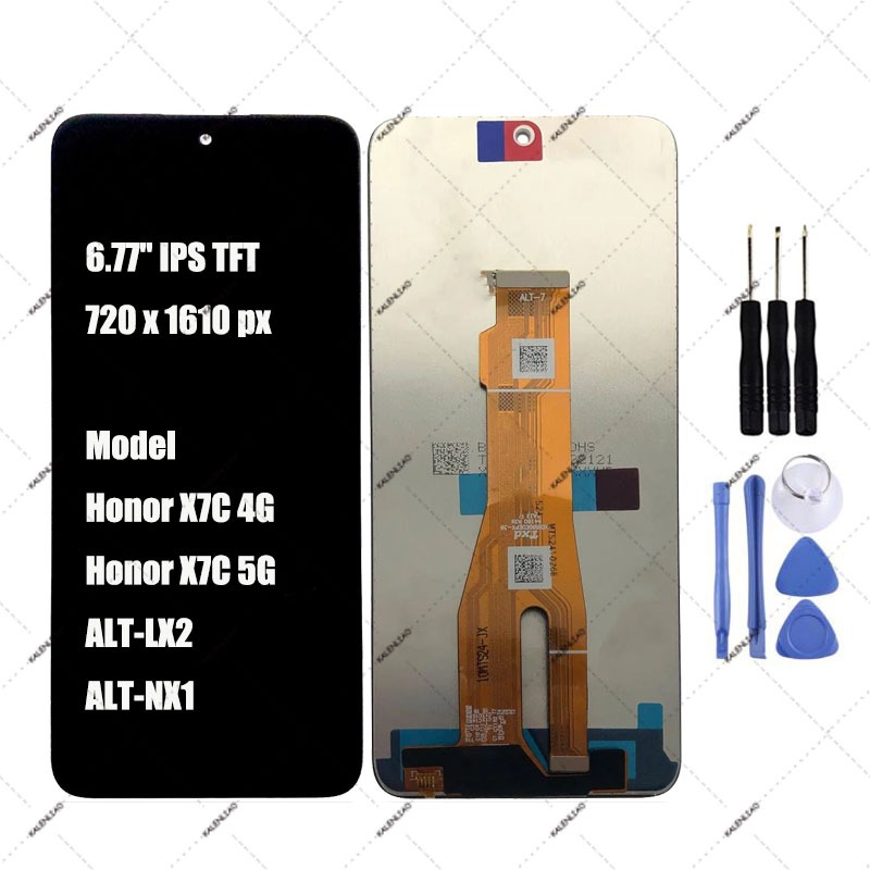 สําหรับ Honor X7C X7B 4G 5G จอแสดงผล LCD Touch Screen Digitizer ...