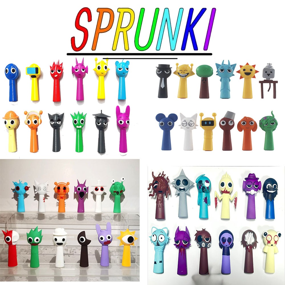 Sprunki Action Figure Sprunki ของเล่น Sprunki Incredibox รูปเกม ...