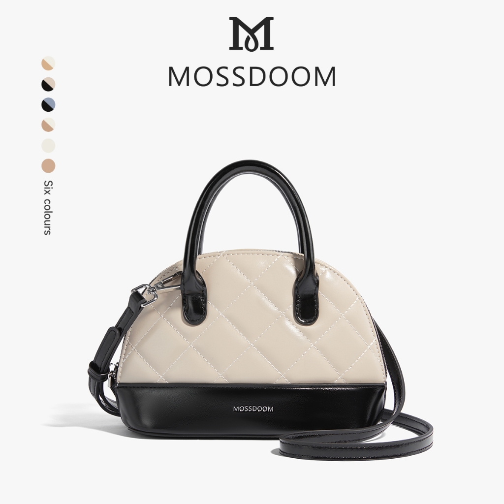 【Clearance】MOSSDOOM Ruby Bag กระเป๋าถือสตรีแฟชั่นบล็อกสีทอแบบเรียบง่าย ...