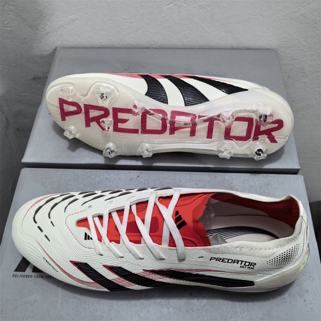 Predator Precision+ 25th Elite 2024 NEW FG รองเท้าผ้าใบถักกลางแจ้ง ...