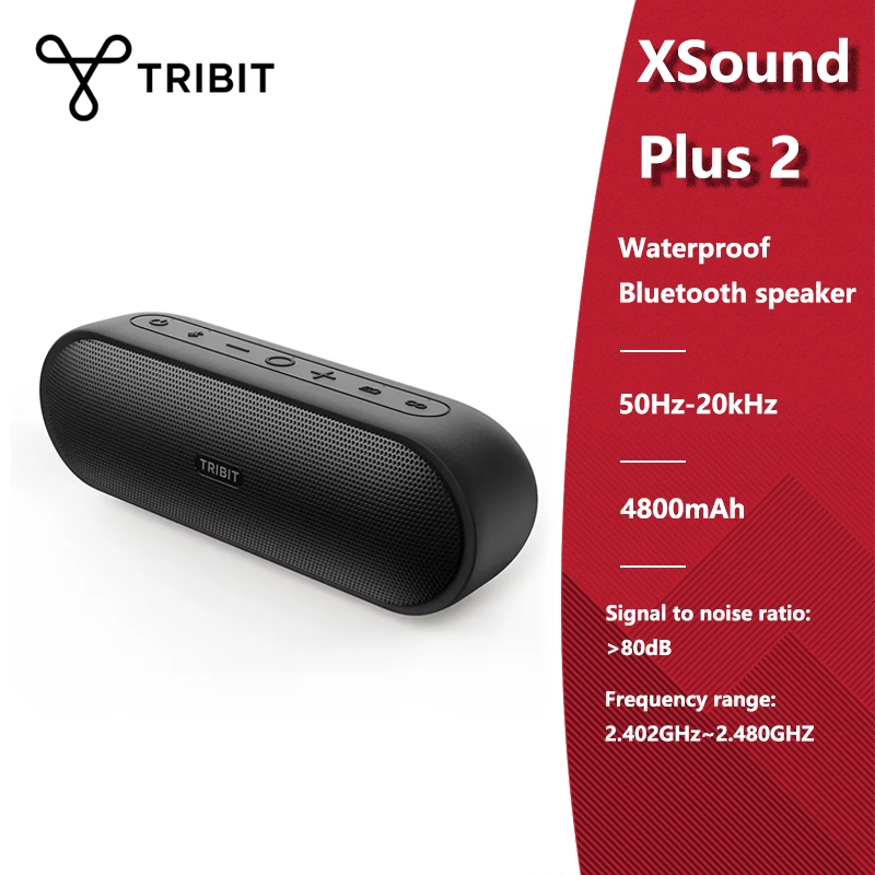 Tribit XSound Plus 2 ลําโพงบลูทูธแบบพกพา,กําลังไฟ 30W,ลําโพงไร้สายกัน ...