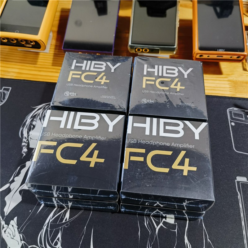 ถอดรหัสแบบพกพา HIBY FC4, เครื่องขยายเสียงหูฟังบาลานซ์ 4.4 มม. USB DAC AMP | Shopee Thailand