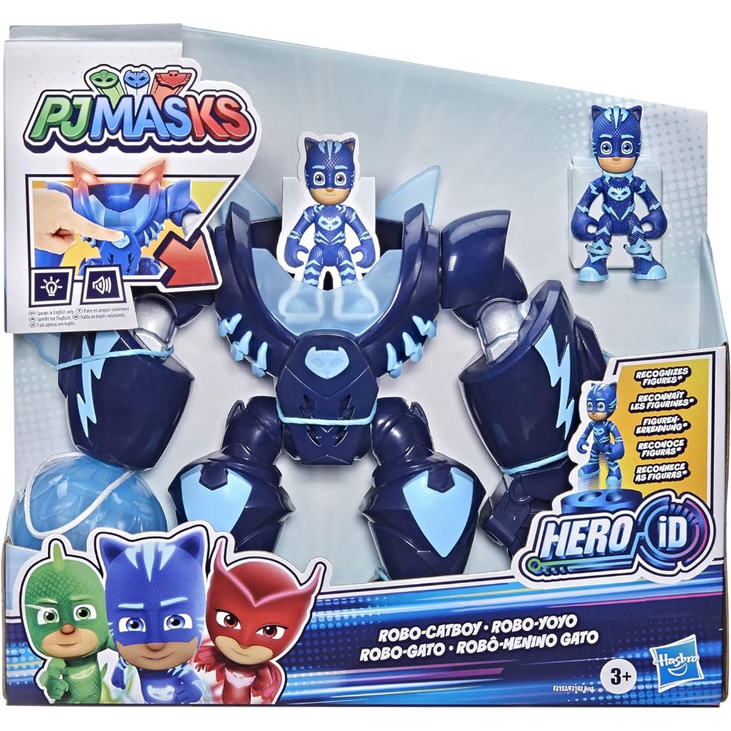 PJ Masks Robo-Catboy Preschool Toy Catboy Robot Suit with Catboy Action ...