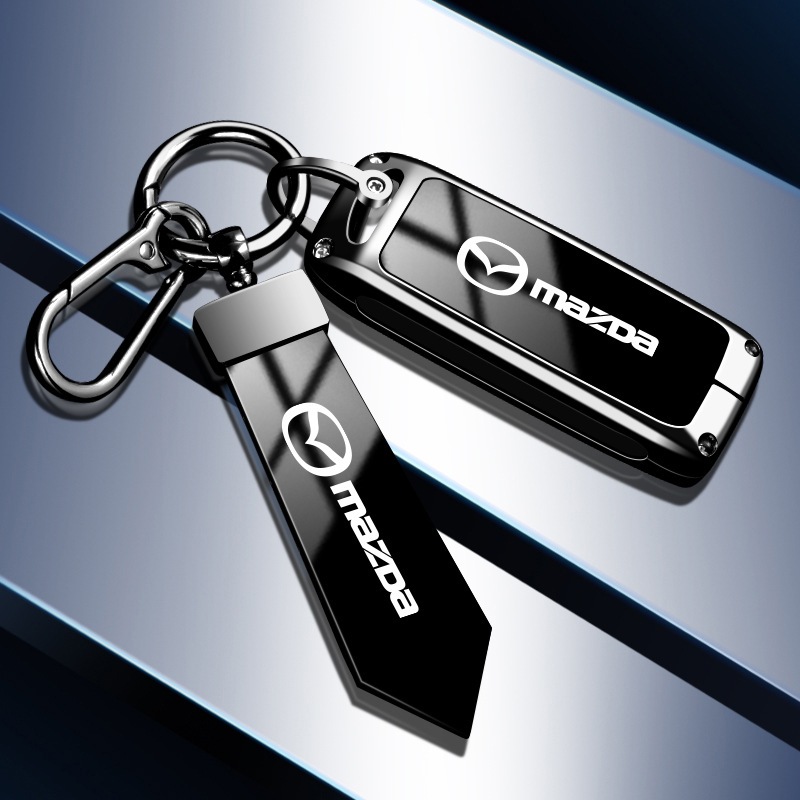 Mazda เคสกุญแจรีโมทรถยนต์ สําหรับ Mazda 2 Mazda 3 Mazda 6 CX3 CX4 CX5 CX9 ของแต่งรถยนต์ พวงกุญแจ ...