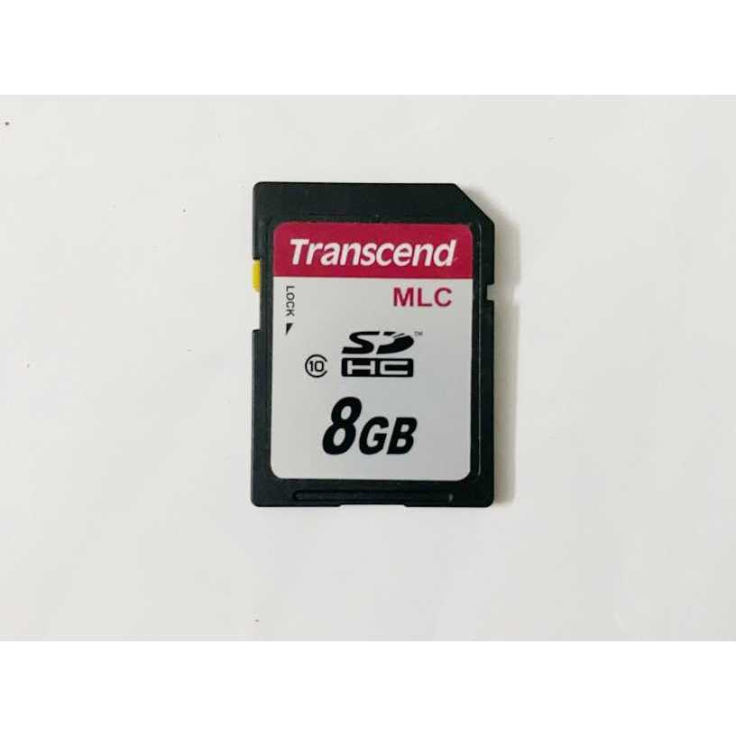 Transcend SD Card 8GB แฟลชการ์ด SDHC ความเร็วสูง Class10 เกรดอุตสาหกรรม | Shopee Thailand