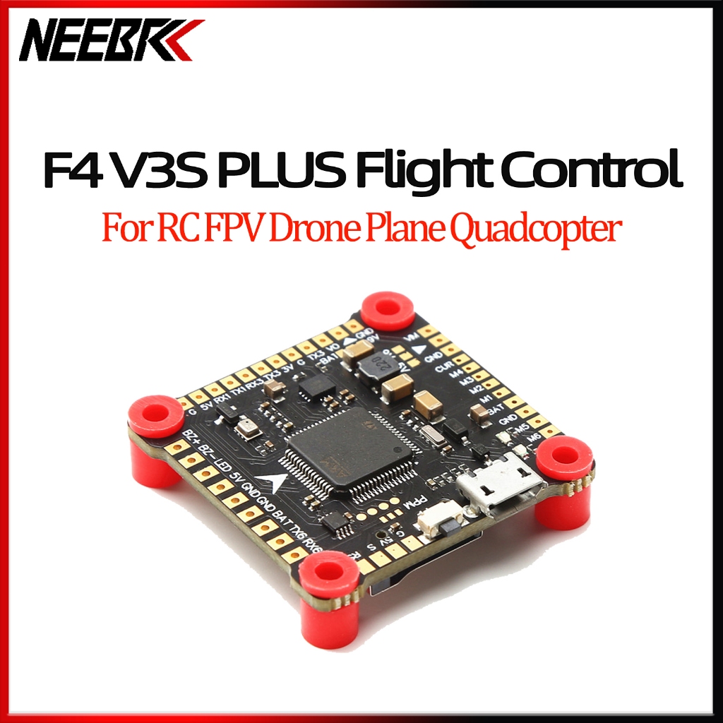 Betaflight F4V3S F4 V3 V3S PLUS FC Flight Controller Board บารอมิเตอร์ OSD Quadcopter QAV/ZMR ...