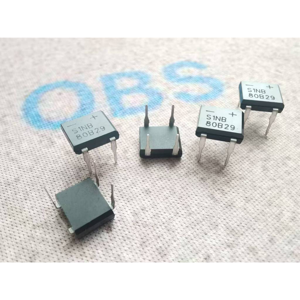 ((5 ชิ้น) S1NB80 ยี่ห้อใหม่ Rectifier Bridge DIP-4 1A800V Rectifier ...