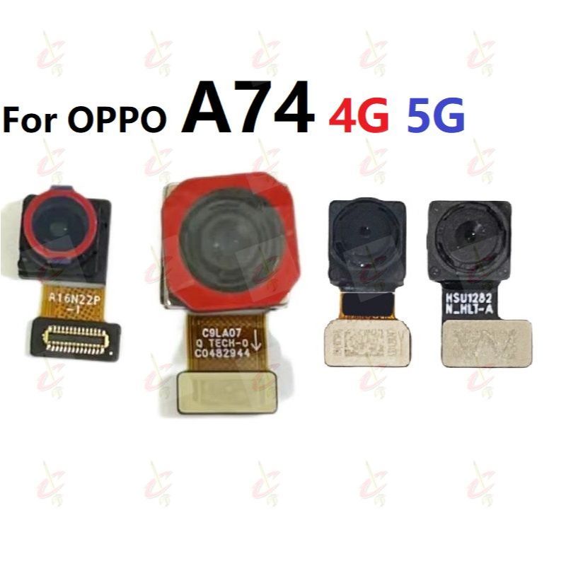 กล้องหน้าสําหรับ OPPO A74 5G 4G กล้องหลัง CPH2197 CPH2263 CPH2219 ...