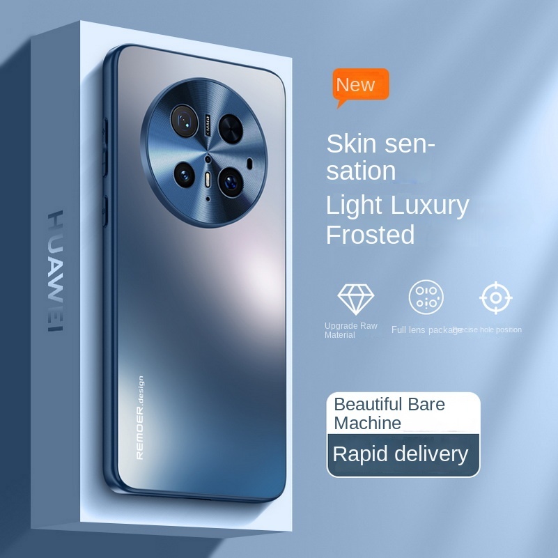 Matte อะคริลิคปกหลังโลหะกล้องสําหรับ Huawei Mate 70 Pro + 70 Mate 60 50 40 Pura 70 Ultra P60 P50 ...