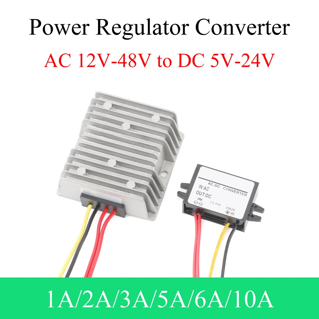 Ac-dc Power Converter AC 12/24V 24V 24/36/48V ถึง DC 5V 12V 24V Buck Converter โมดูลหม้อแปลง LED ...
