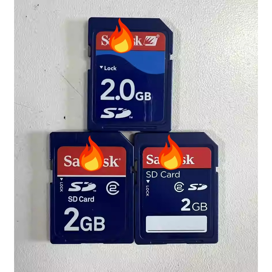 การ์ด SD 2gb 2G เหมาะสําหรับกล้องดิจิตอล Canon Panasonic CCD | Shopee Thailand