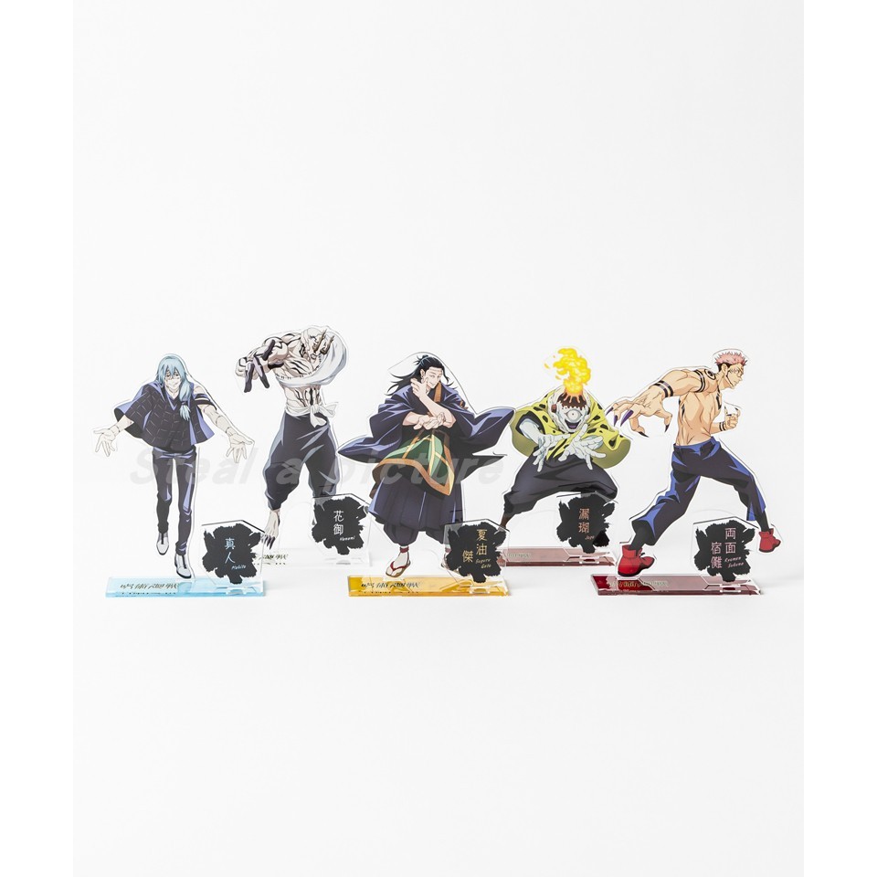 อะนิเมะ Jujutsu Kaisen รูปตุ๊กตา Jogo Hanami Mahito อะคริลิคขาตั้งชุดคอ ...