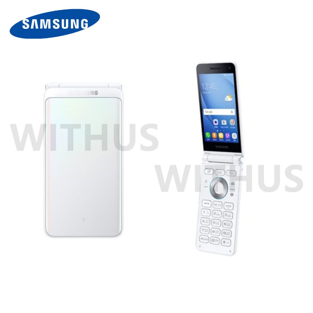 Samsung Galaxy Folder 2 สีขาว G160N 2GB RAM 32GB ROM 8MP กล้อง 4G LTE ...