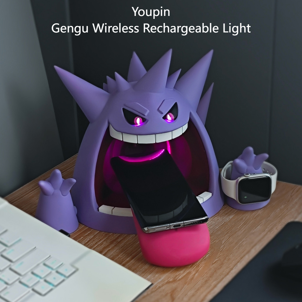 Youpin Gengar Wireless Charger Pokémon Apple Huawei Android Universal ...
