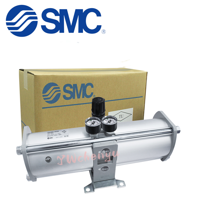 SMC VBA10A-02 VBA20A-03 VBA40A-04 VBA10A-02GN VBA20A-03GN VBA40A-04GN วาล์วเพิ่มแรงดันลม ...