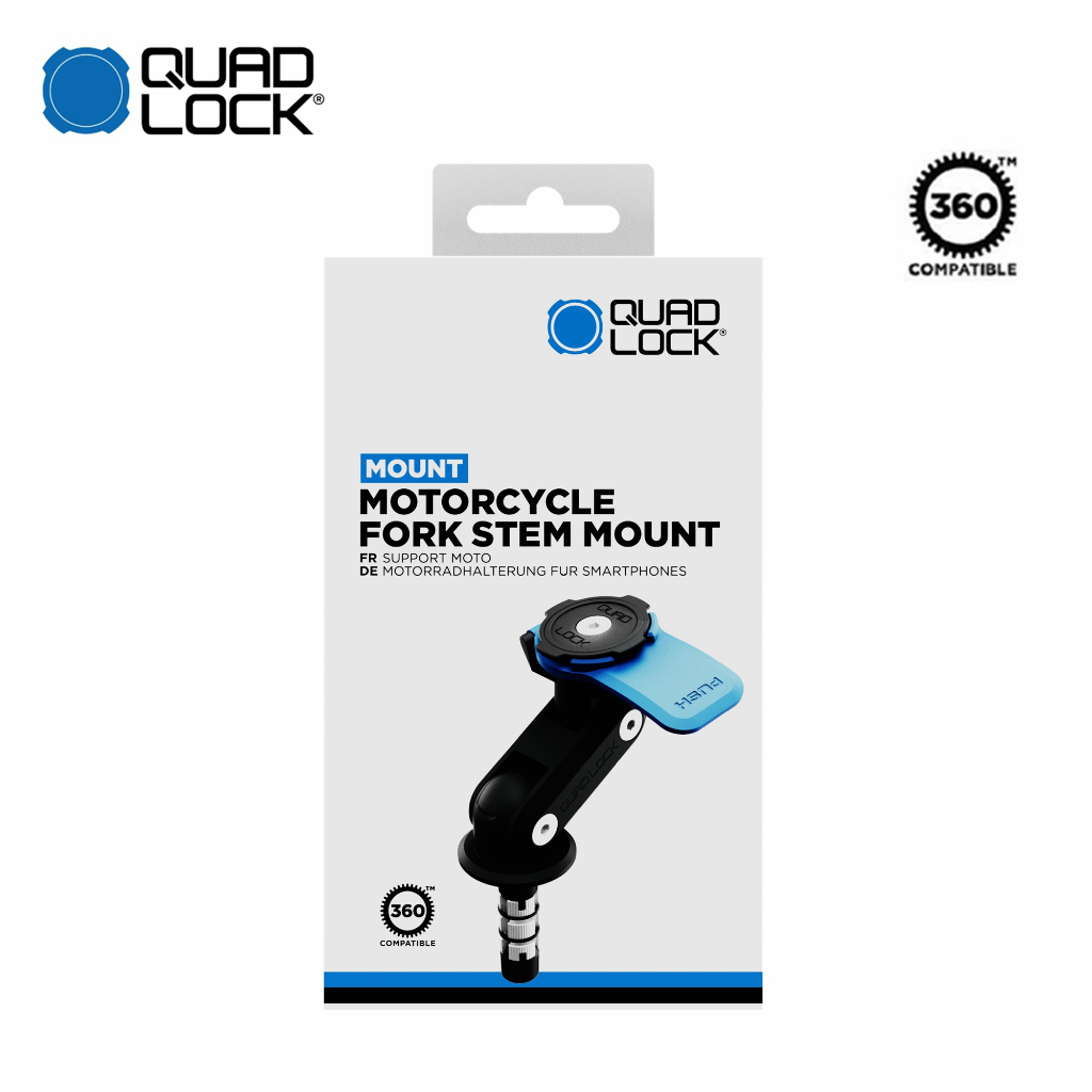 Quad Lock Fork Stem mounts สําหรับที่ยึดสมาร์ทโฟนของรถจักรยานยนต์ | Shopee Thailand