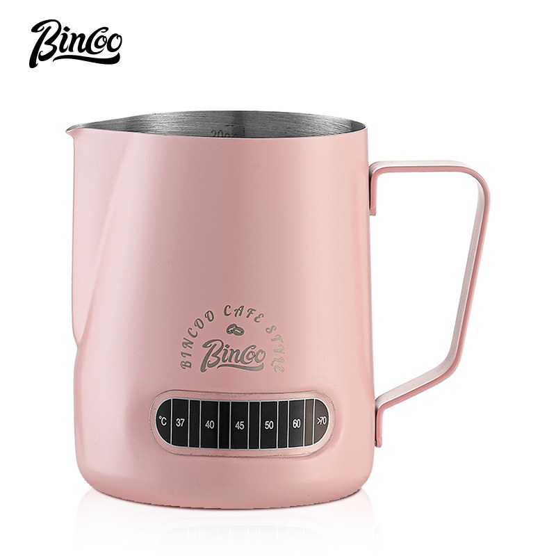 Bincoo Coffee Latter Cup Latter Jar Latter เข็มนม Frother ชุดนมอุ่นโฟม ...