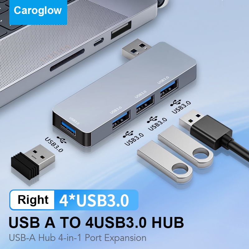 ฮับ USB3.0 สําหรับแล็ปท็อป 5Gbps ข้อมูลความเร็วสูงหลายพอร์ต USB ...