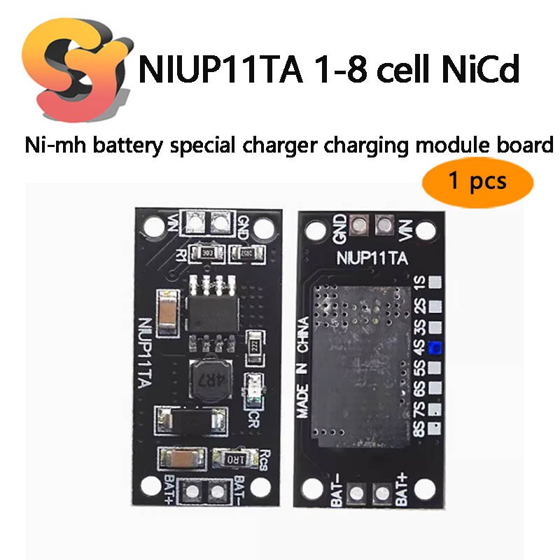 [สต๊อกพร้อม] 1 ชิ้น NIUP11TA 1-8 เซลล์ NiCd NiMH แบตเตอรี่เครื่องชาร์จ ...