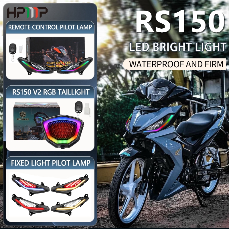 Rs150 LED MATA GABAN PILOT LIGHT RGB PNP ไฟท้ายรีโมทคอนโทรล HONDA RS150 ... Rs150 LED MATA GABAN PILOT LIGHT RGB PNP ไฟท้ายรีโมทคอนโทรล HONDA RS150 ...