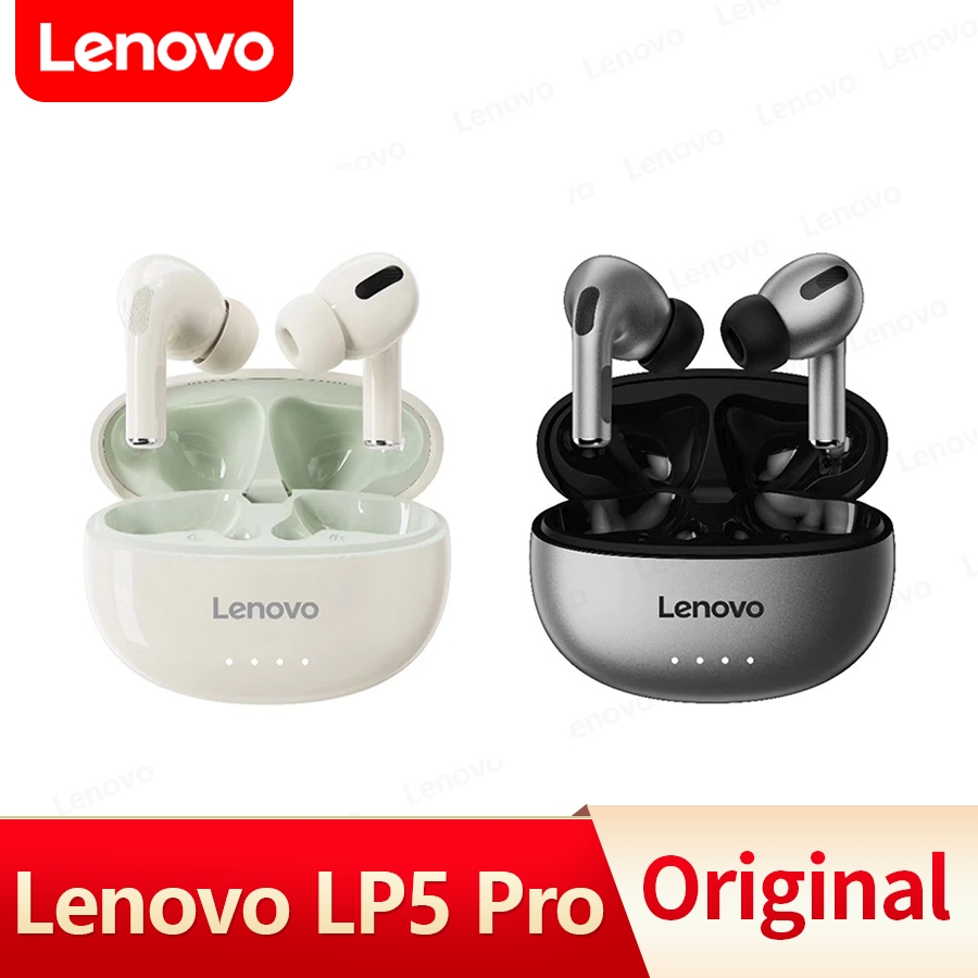 Lenovo LP5 Pro หูฟังบลูทูธไร้สาย 5.4 HD Calls เสียงดี หูฟังเกมมิ่ง พร้อมไมโครโฟน | Shopee Thailand