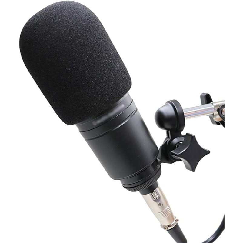 Pop Filter Foam Cover - Mic Windshield Wind Cover ใช้งานร่วมกับ Audio ...