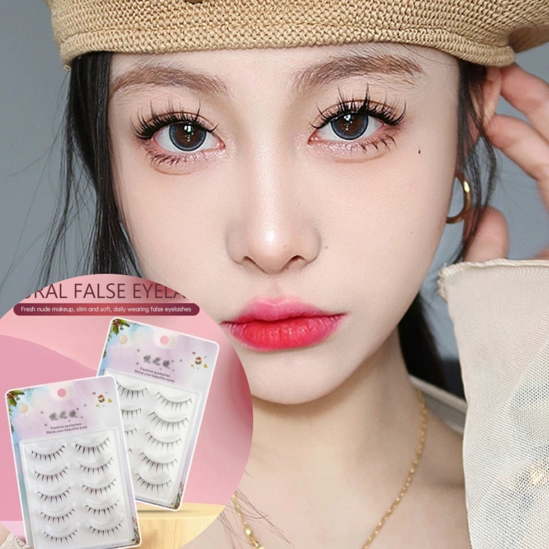 【PY】ขนตาปลอม ขนตาปลอมเกาหลี แบบนุ่ม ดูเป็นธรรมชาติ สไตล์แฟรี่-PY ...