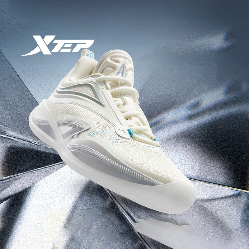 【xtep】Flash 1.0 | รองเท้าบาสเก็ตบอลผู้ชายสไตล์เดียวกัน Rebound Support Vitality Texture รองเท้า ...