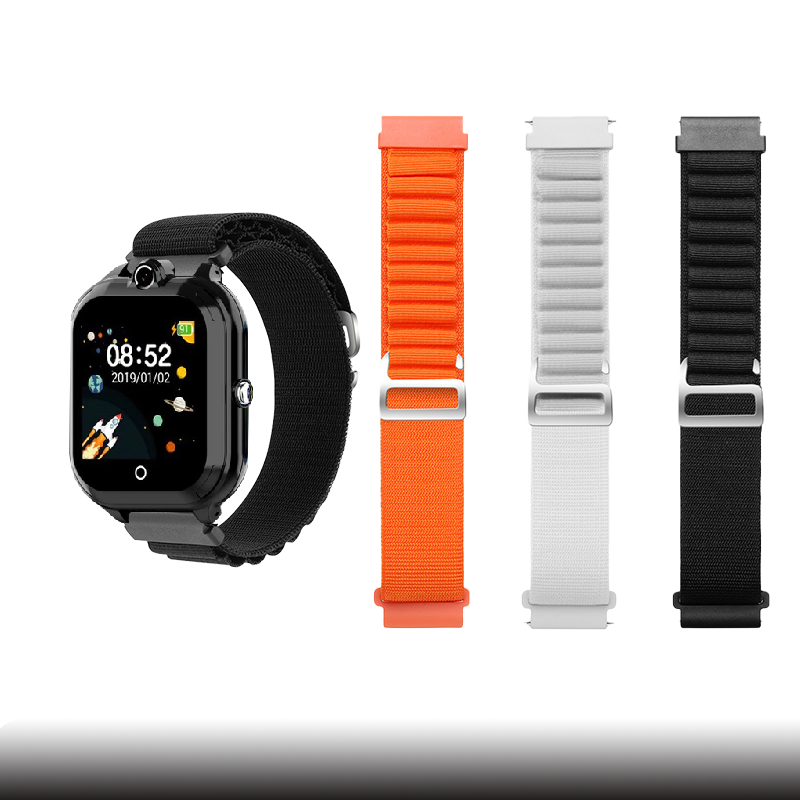 สําหรับ OK WATCH Wonlex A5，C7，C8，T18PRO，T25，T31，T55PRO，T55PROMAX，T66，K9 สายไนลอน 20 มม. สาย ...