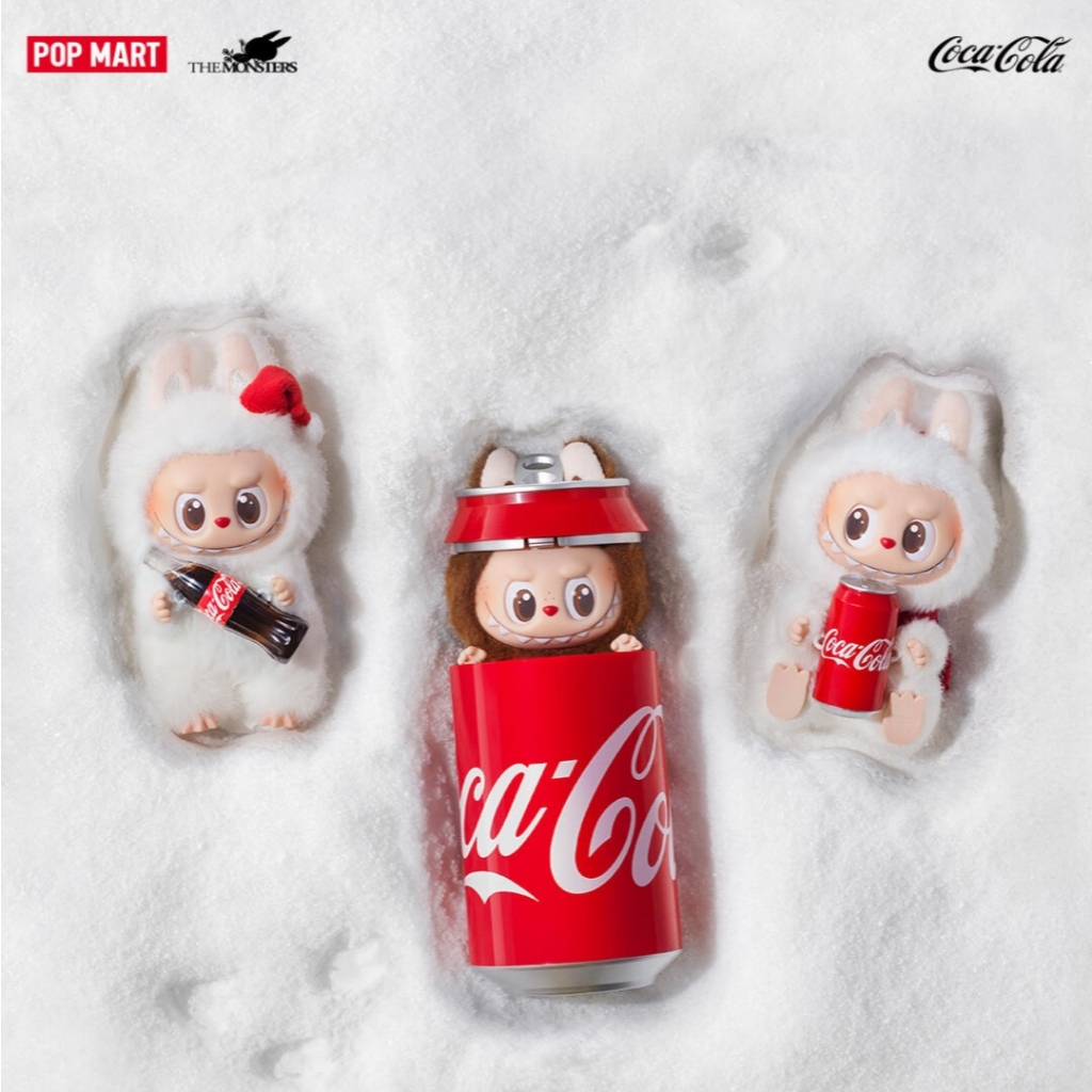 Popmart labubu V3 The Monsters Coca-Cola Vinyl Face Series Mystery Box ...