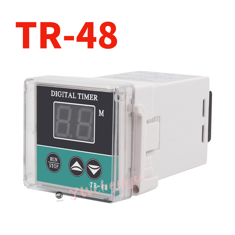 เครื่องตั้งเวลาเตาอบ TR-48 220V รีเลย์ตั้งเวลาแสดงผลแบบดิจิตอลอัจฉริยะ ...