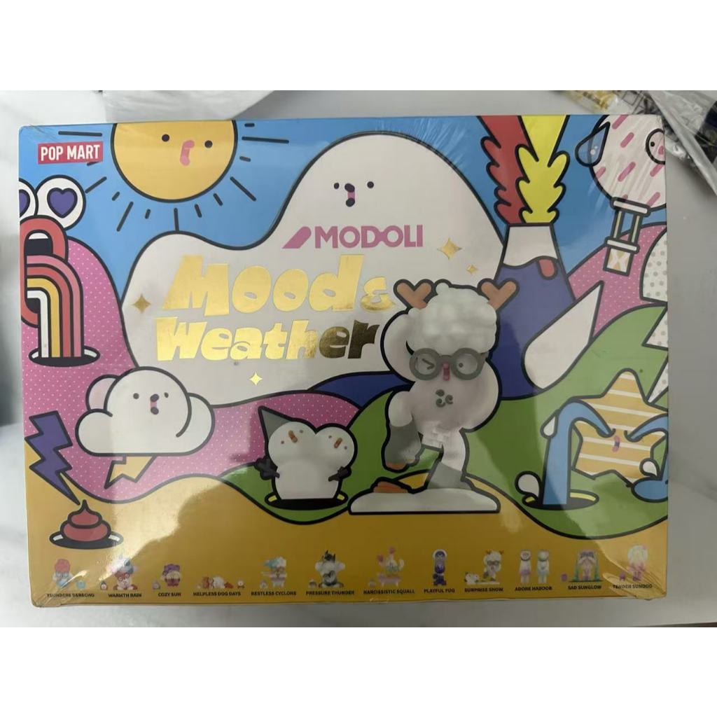 Pop Mart Mood Weather Series Mystery Box ของขวัญวันเกิดฟิกเกอร์ใหม่เอี่ยม | Shopee Thailand