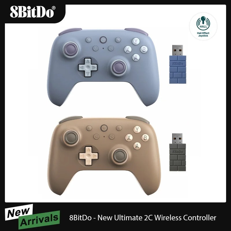 ใหม่ 8BitDo Ultimate 2C คอนโทรลเลอร์เล่นเกมไร้สายสําหรับพีซี, Windows ...