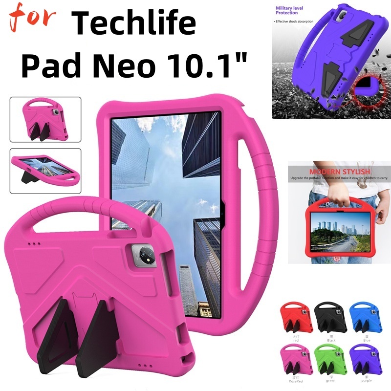 สําหรับ Techlife Pad Neo 10.1 นิ้วเด็กปลอดภัย EVA ปรับขาตั้งกันกระแทก ...