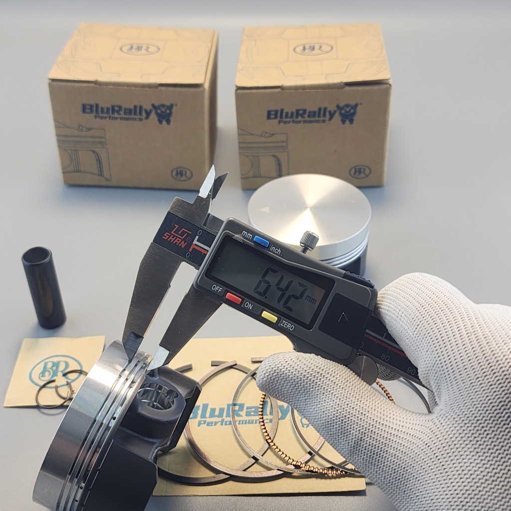 ออกแบบใหม่ 4032 ลูกสูบปลอม 65 มม. & 66 มม. หัวแบน Racing Pin14 ลูกสูบลด ...