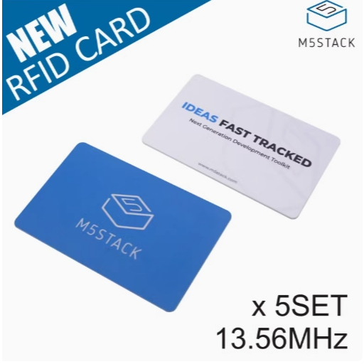 M5stack Official 13.56MHz RFID Card-F08 ชิป (5 ชิ้น) | Shopee Thailand