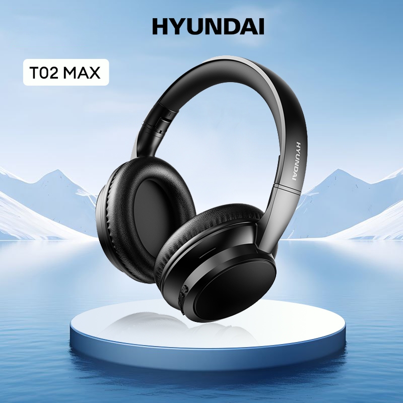 Lenovo Hyundai HY-T02 MAX ชุดหูฟังบลูทูธคุณภาพเสียงไฮไฟสมาร์ทสัมผัสลดเสียงรบกวน HD โทรบลูทูธ 5.4 ...