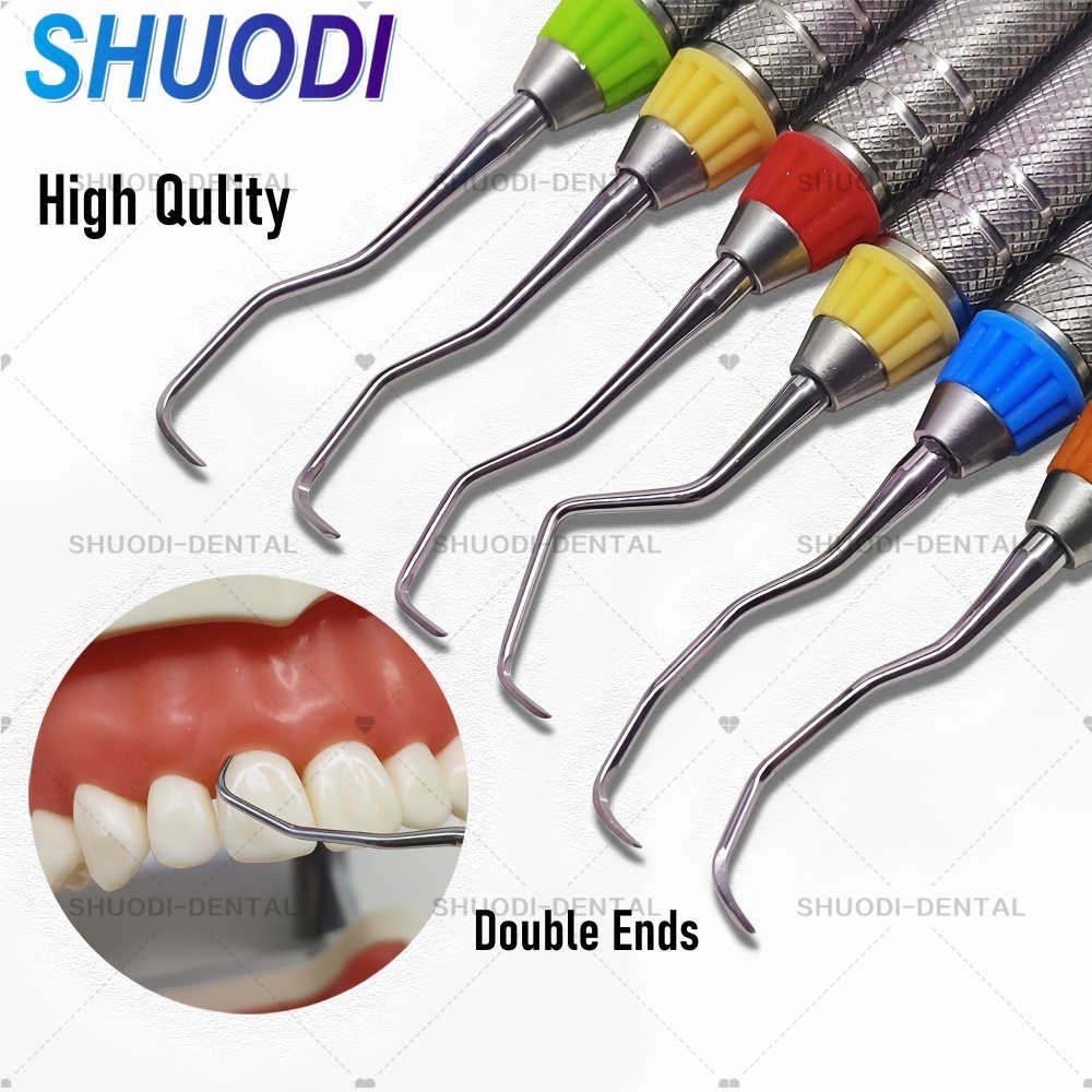 คุณภาพสูงdental Gracey Curettes Pปริทันต์ Scaler สแตนเลสปริทันต์กระดูก ...